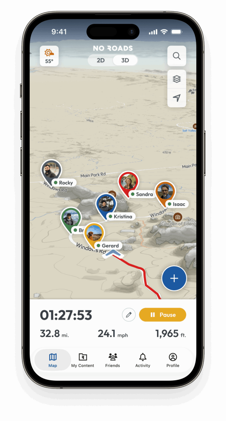 No Roads | Off Road Trail Maps & Discovery App for Adventurers