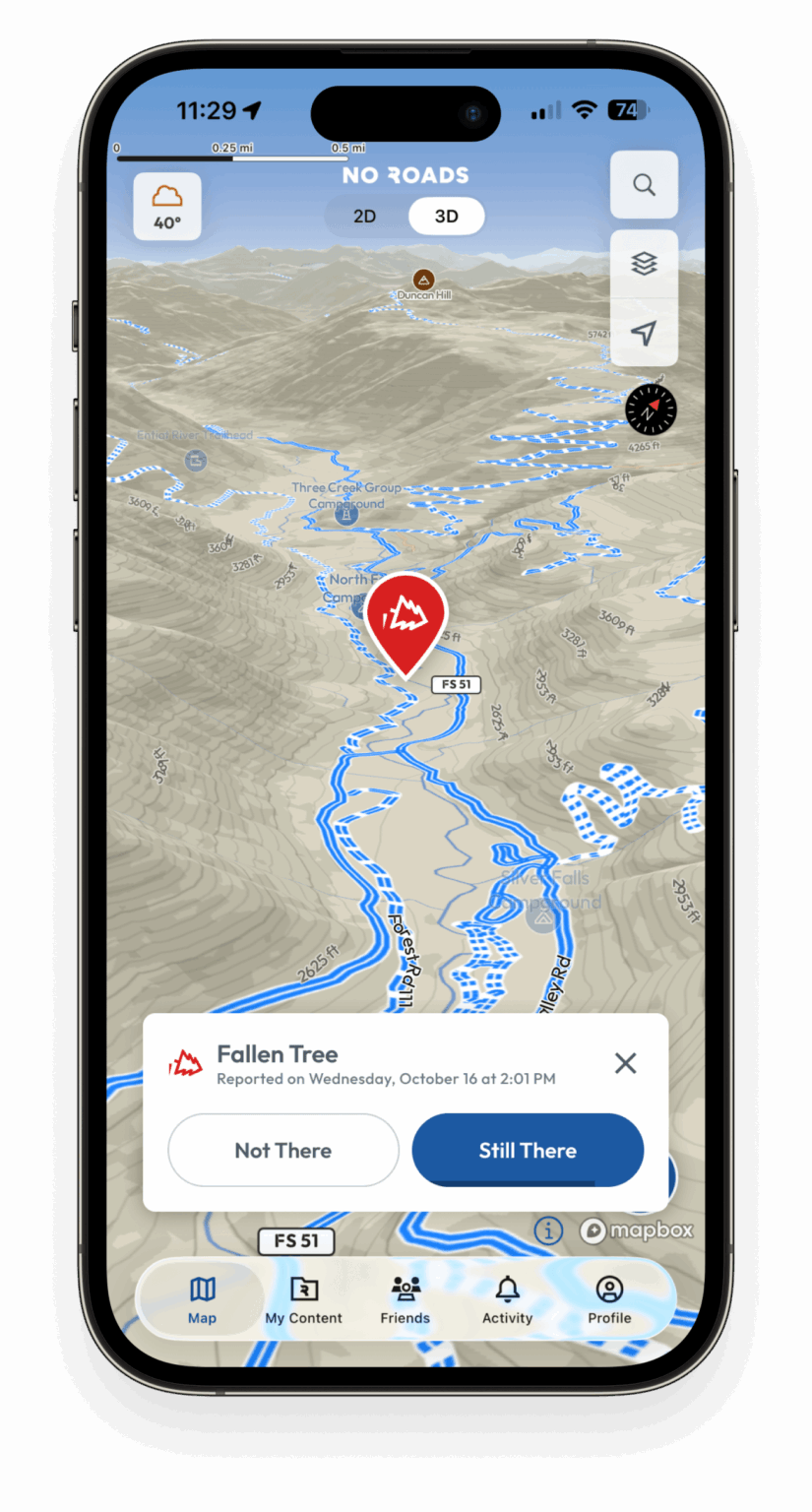 No Roads | Off Road Trail Maps & Discovery App for Adventurers