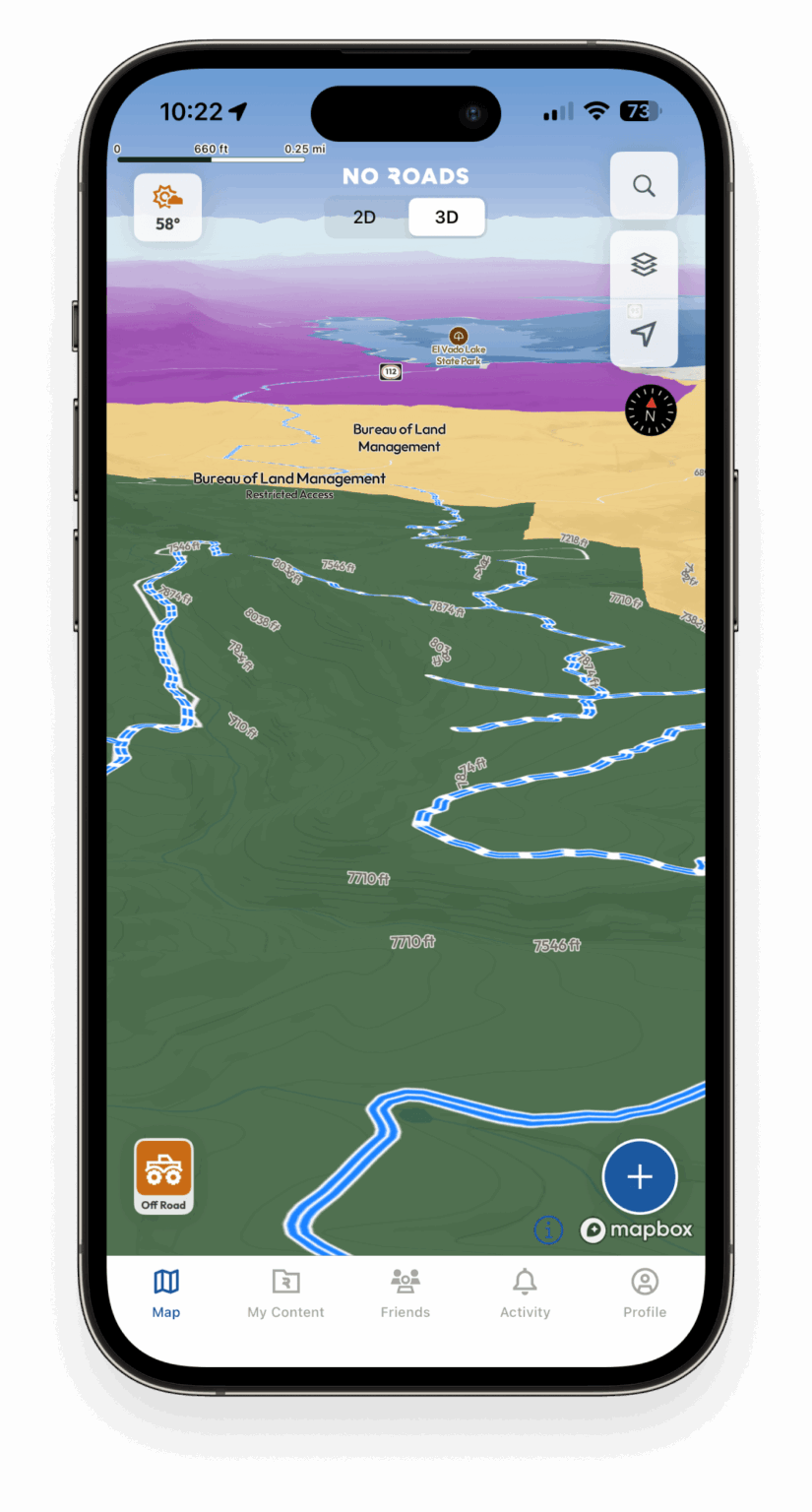 No Roads | Off Road Trail Maps & Discovery App for Adventurers